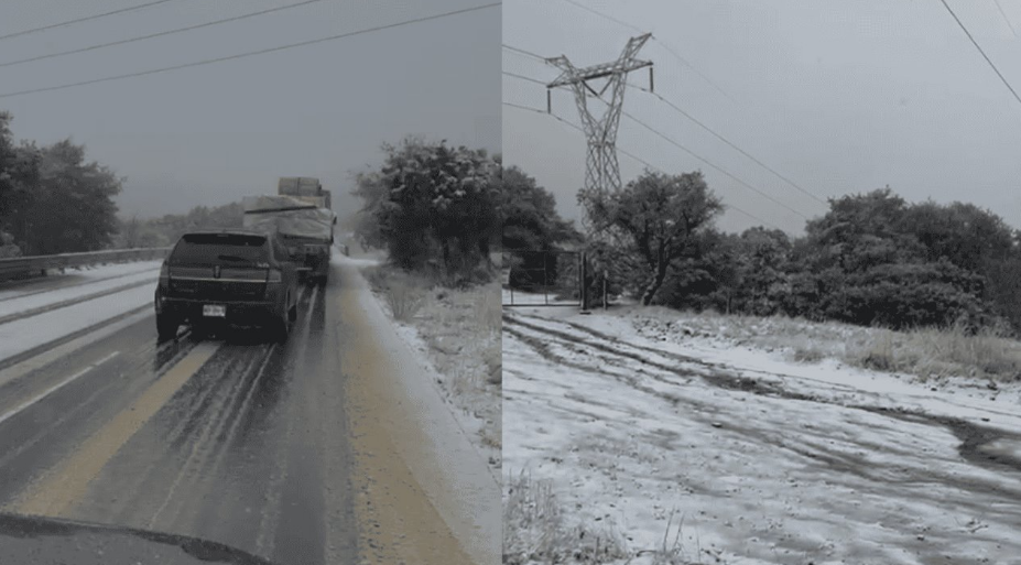 Cierran circulación en carretera Ímuris-Cananea debido a nevada ...