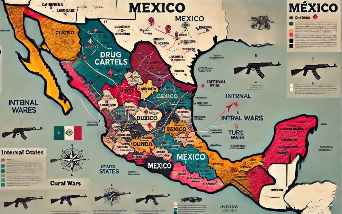 ¿Cuáles cárteles controlan más territorio en México y cuáles son sus ...